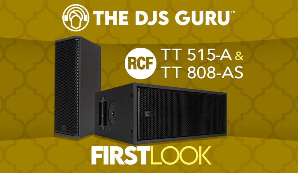 RCF TT-515 Overview and TT-808 Column Array Subwoofer First Look